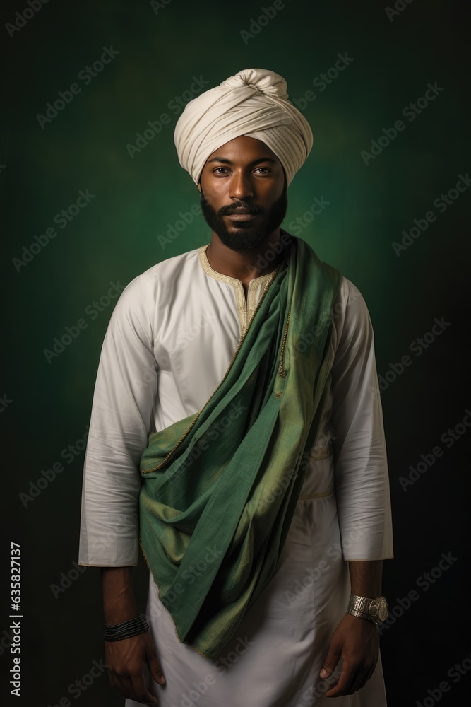 Men with Turbans. A fictional character Created By Generated AI. Stock ...