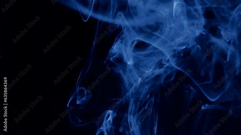 fog morphing elegant blue abstract art background reveal artistic ...