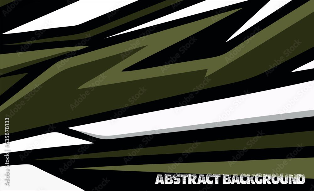 Abstract graphic line racing background kit vector design for vehicle ...