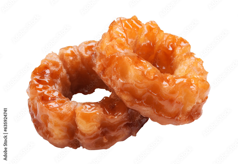 Vietnamese crullers on transparent background. Generative AI. Stock ...