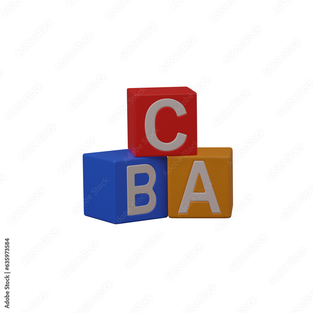 ABC alphabet icon Stock Illustration | Adobe Stock