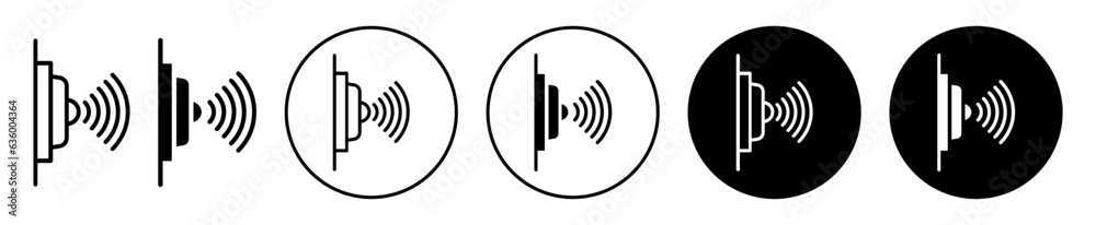 infrared icon set. infrared laser light beam vector symbol in black ...