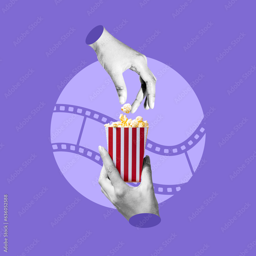 popcorn, eating popcorn, popcorn cinema, hand with popcorn, flavors ...