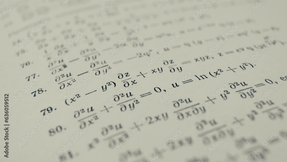 Expressions mathematic formulas formulae equations on old paper ...