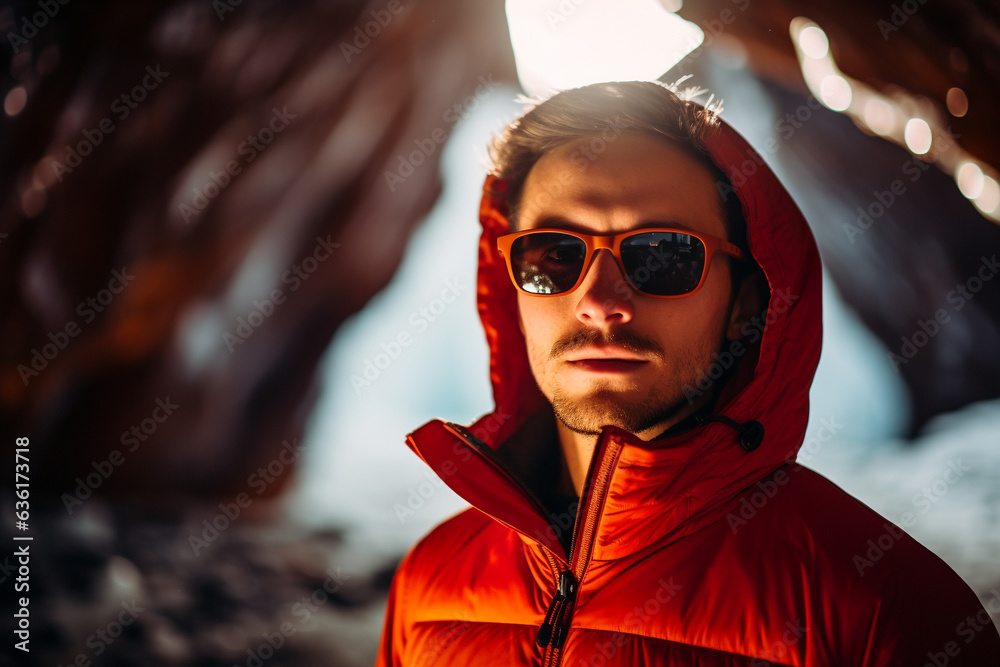 determined man is embarking on a remarkable journey of discovery as he ...