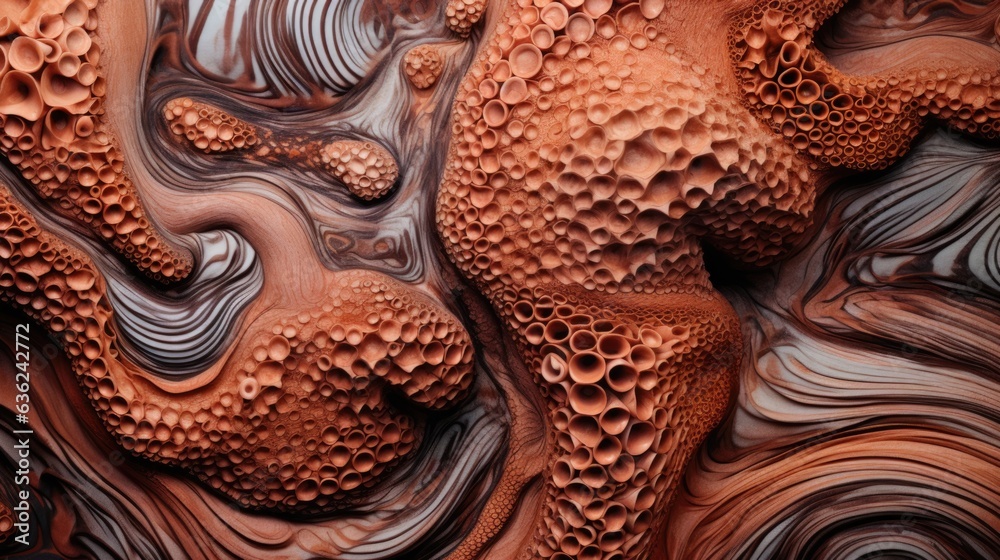 Octopus close-up underwater life. Tentacles of octopus texture. Macro ...