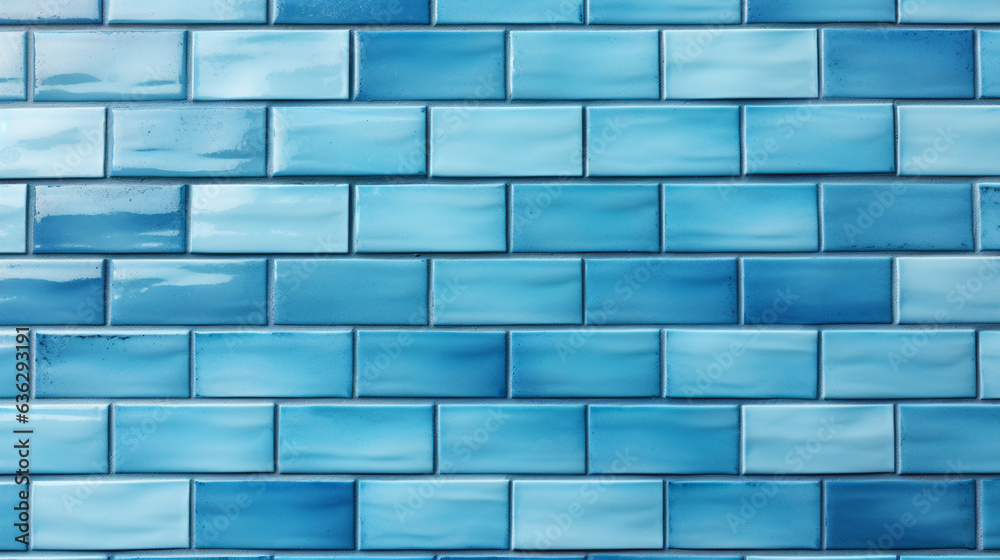 A wide tile background banner panorama featuring a texture of blue ...