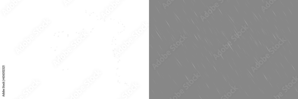 Rain on a transparent background. Heavy Realistic rain, Raindrops, png ...