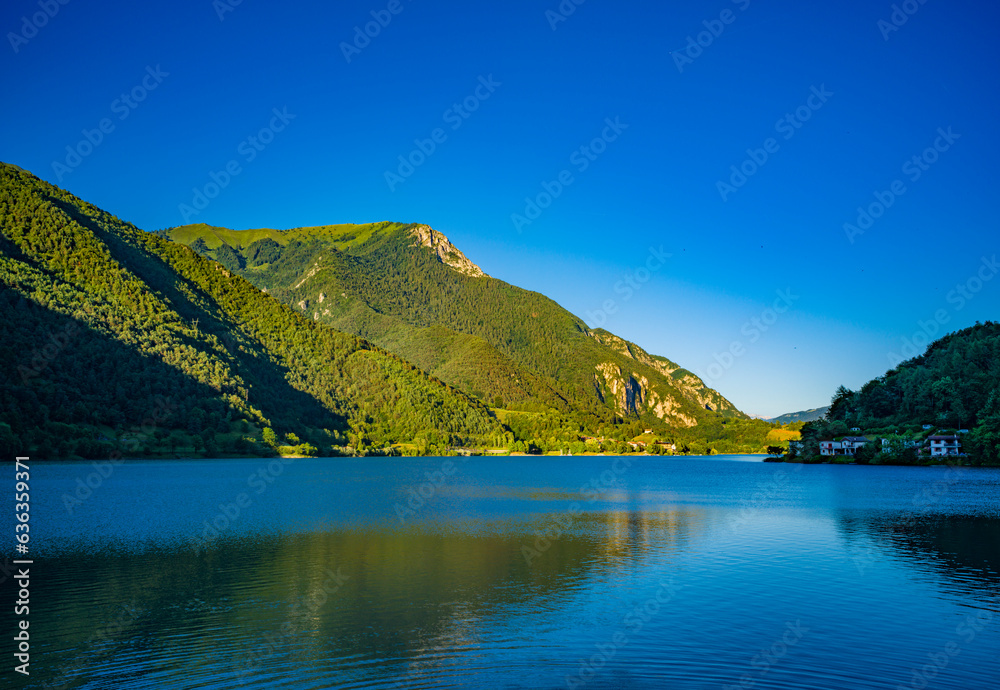 Lago di Ledro - Ledrosee am Gardasee Stock Photo | Adobe Stock