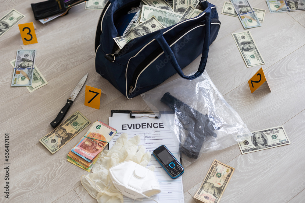 Crime scene investigation - collecting evidence from the crime scene ...