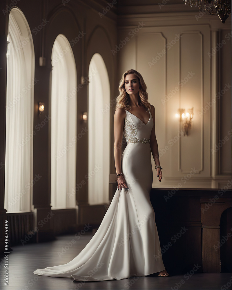 Eloquent Cover Page Models - Elegant Stylish Cover Page Model in White ...