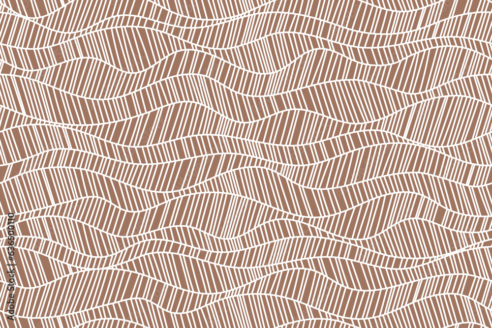 Abstract wavy seamless pattern. wave rhythm. Light geometric background ...
