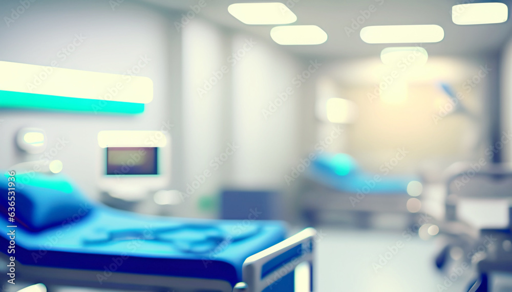 blurry soft focus healthcare-themed background for hospital website or ...