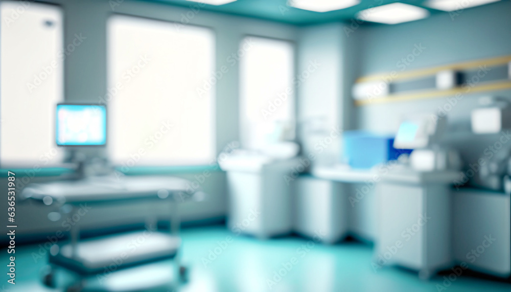 blurry soft focus healthcare-themed background for hospital website or ...