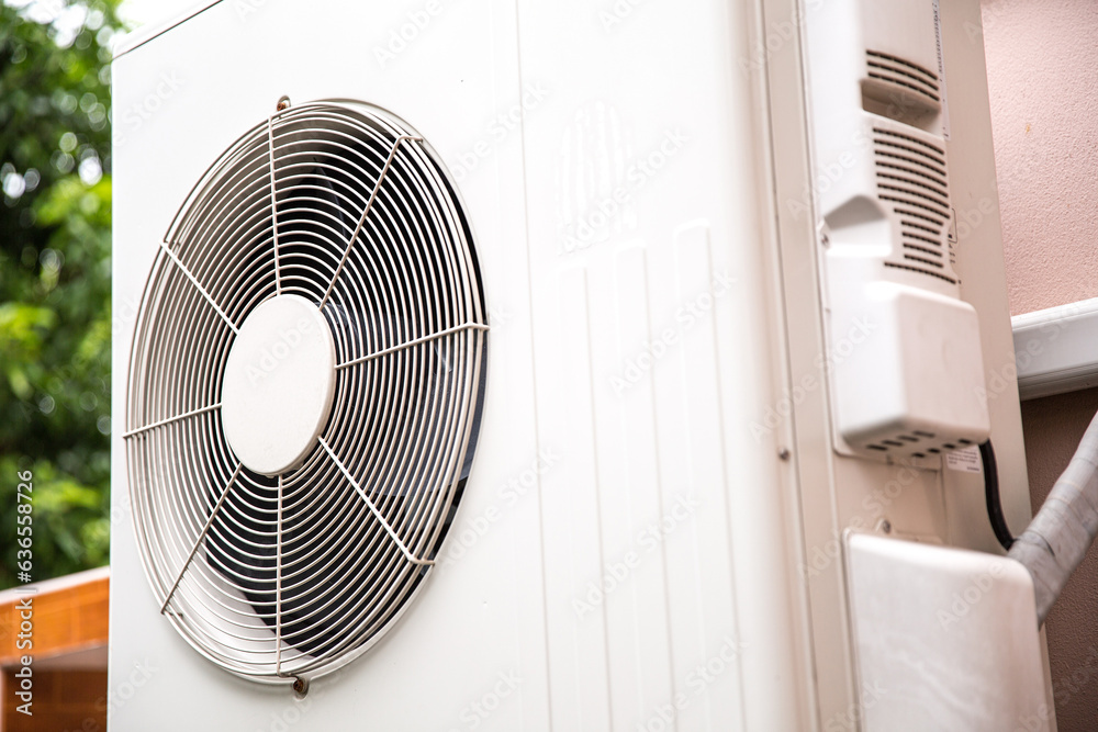 Air compressor external split wall type of outdoor home air conditioner ...