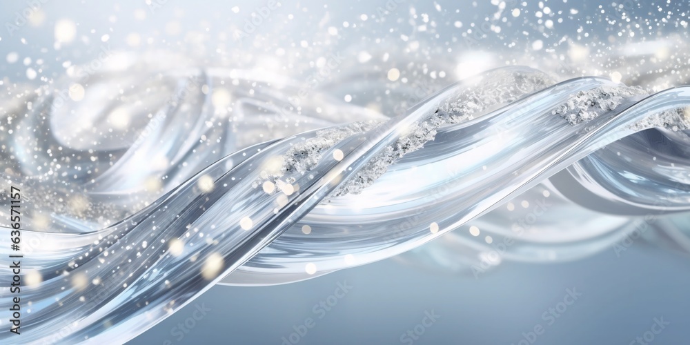 Silver wavy background. Close-up image of silver wavy background.Silver ...