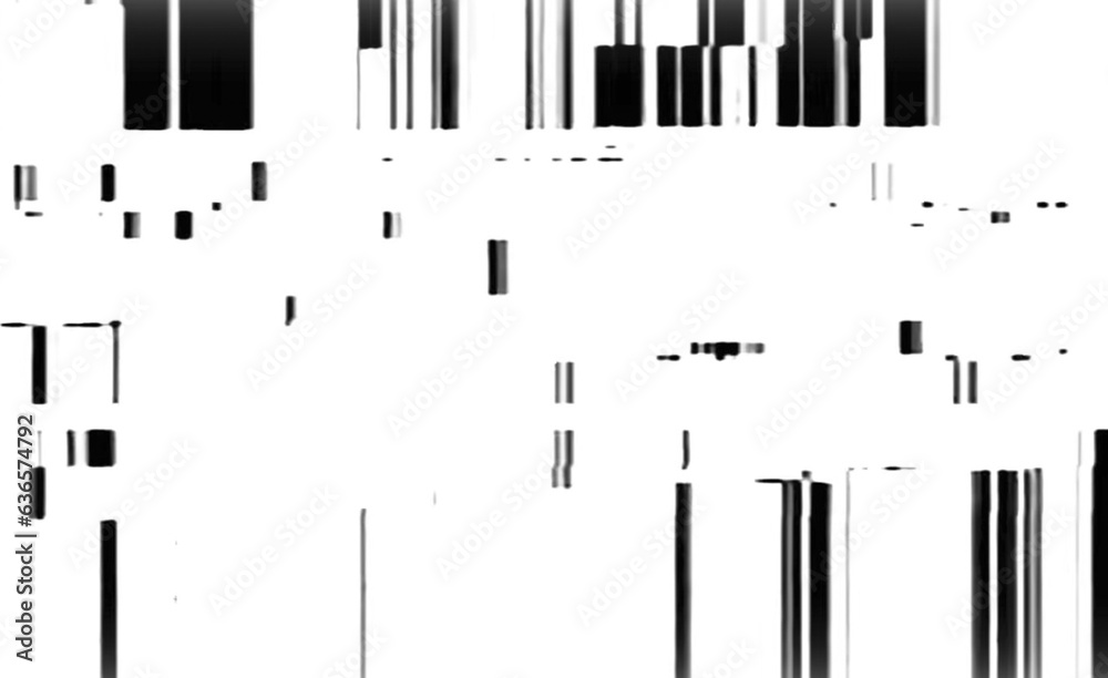 Foto de Glitch noise distortion of broken video transparent backgrounds ...