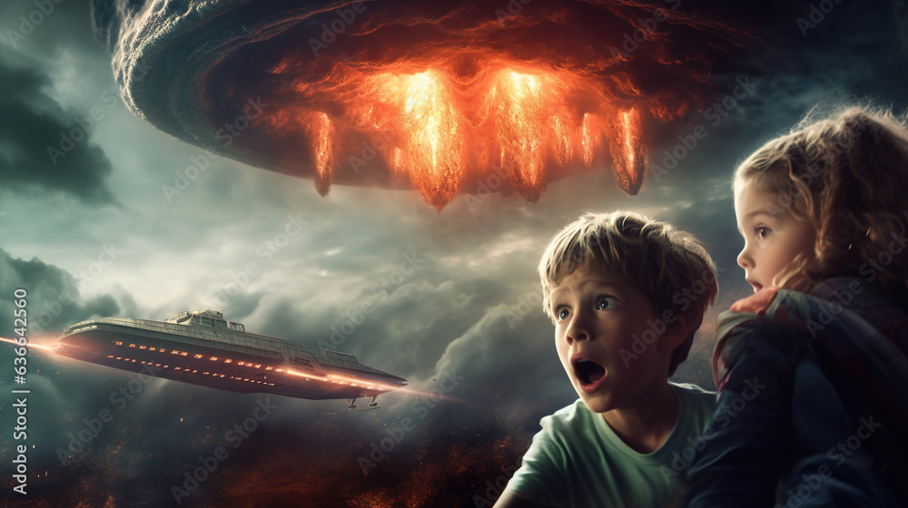 Heroic Rescue: The children's parents, realizing the danger, rush to ...