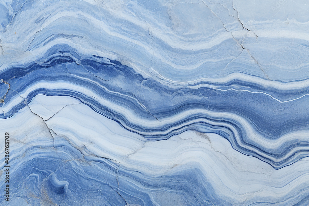 2D texture representing a cross-section of a marble slab, smooth curves ...