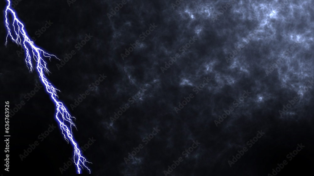 Lightning bolt, Blue lightning arc electric discharge. Thunderstorm ...
