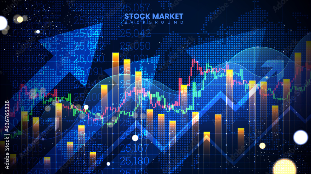 Successful stock market statistical information and trends with up ...