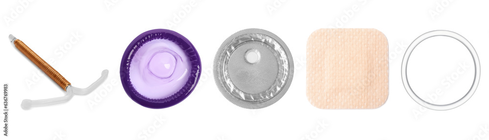 Contraceptive patch, vaginal ring, condom, intrauterine device and ...