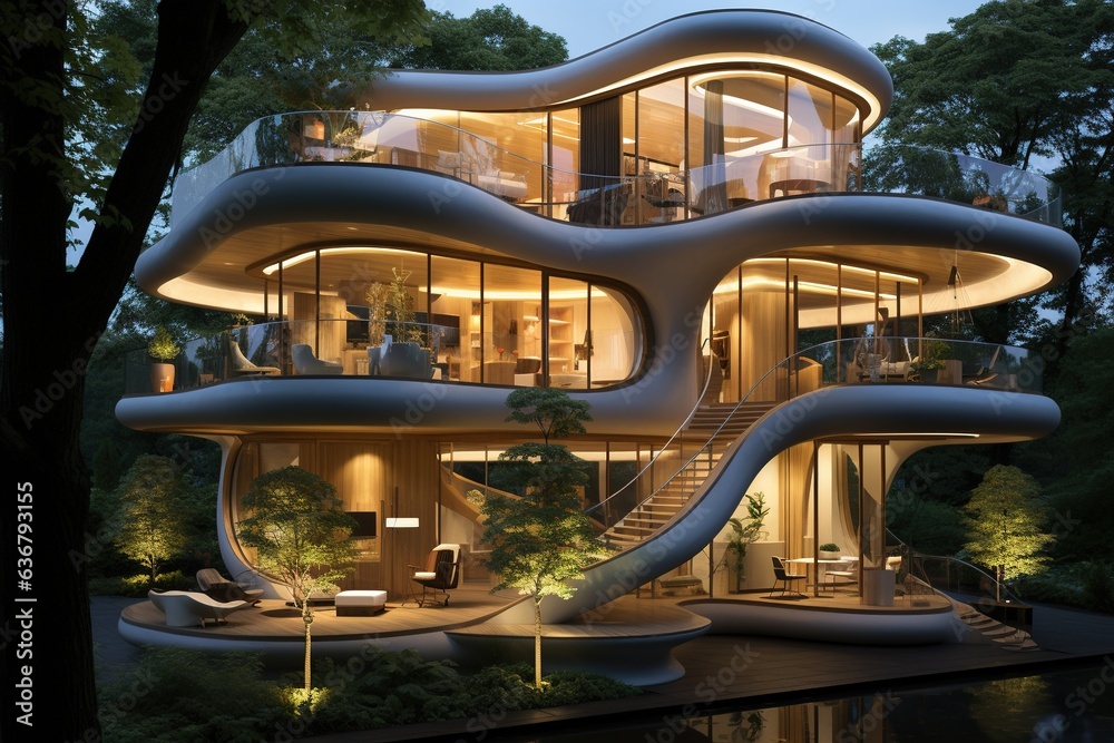 House of the Future. Alternative creative planning design architecture ...
