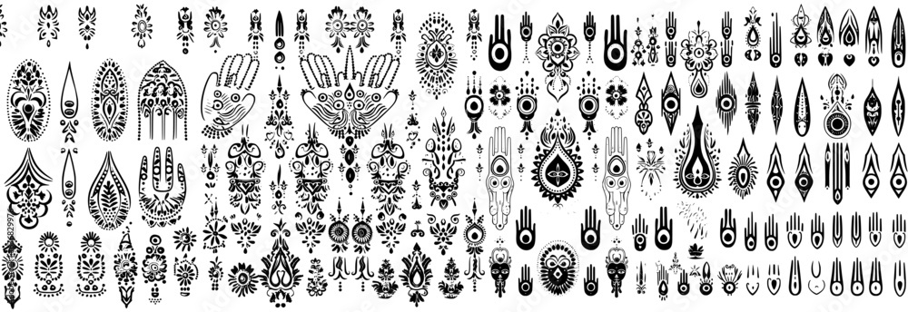 Original berber inspired tattos and symbols, berber drawing, north ...