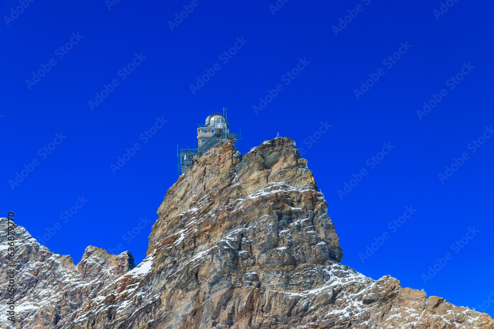 Foto de View of Sphinx Observatory on Jungfraujoch, one of the highest ...