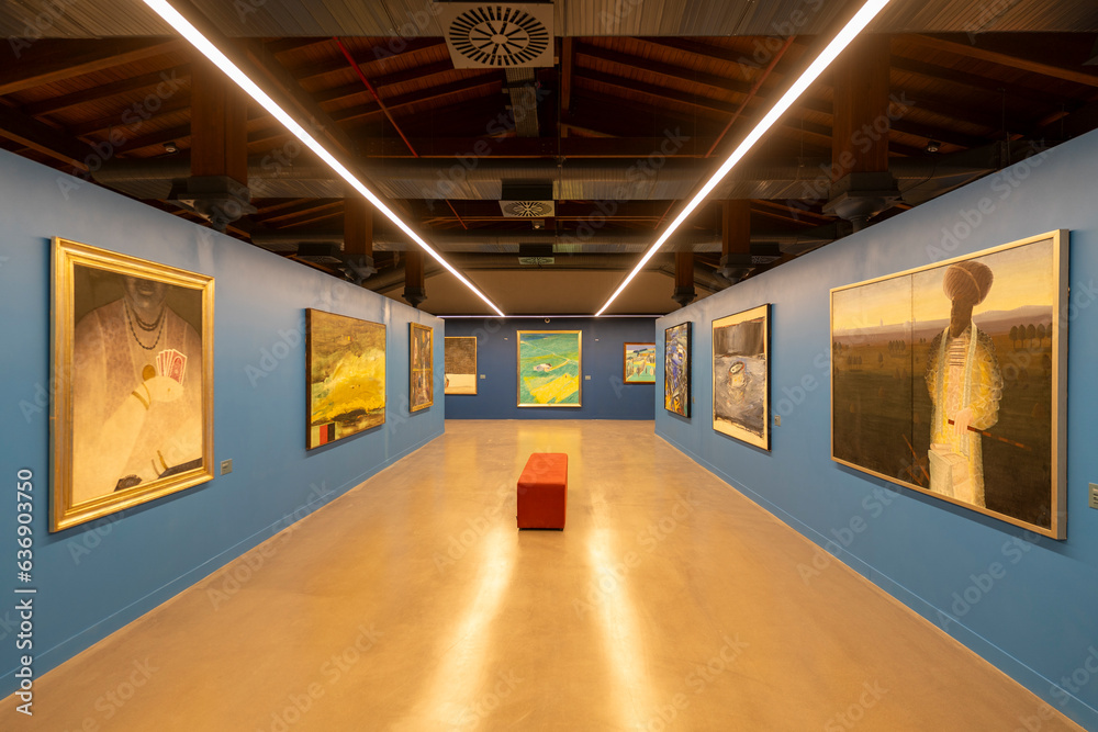 Izmir, Turkey - August 18, 2023 : The Culture and Arts Factory inside ...