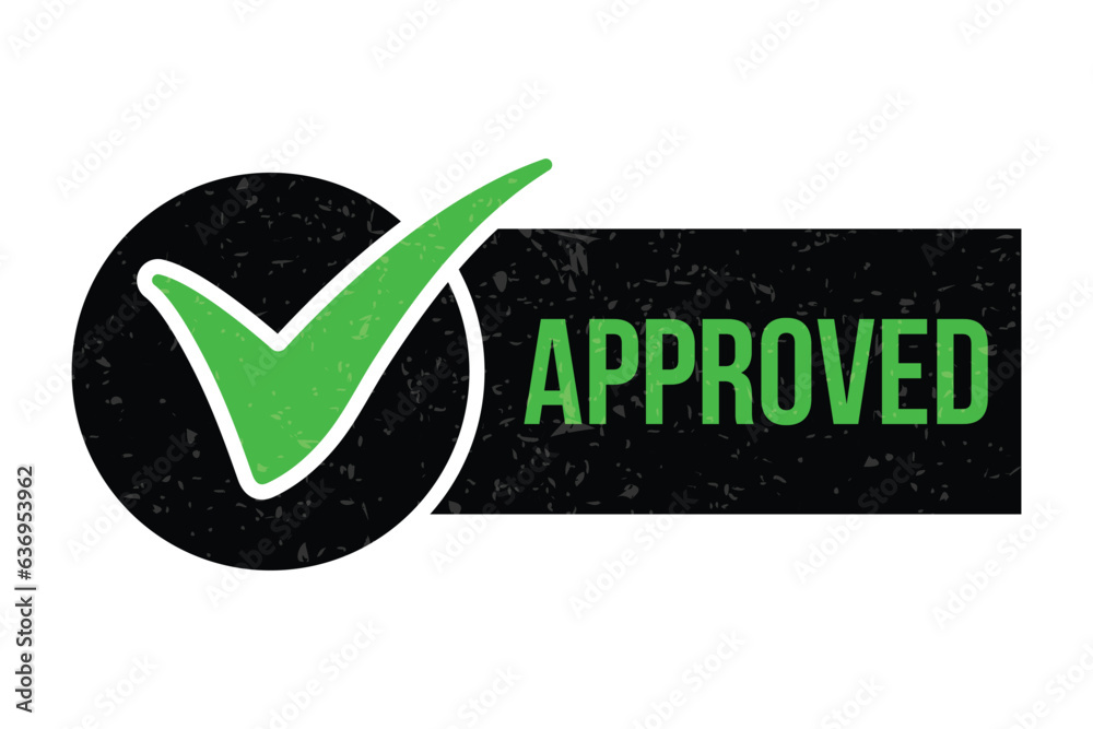 Approved Rubber Stamp, Approved Icon, Seal Of Approval, Tested And ...