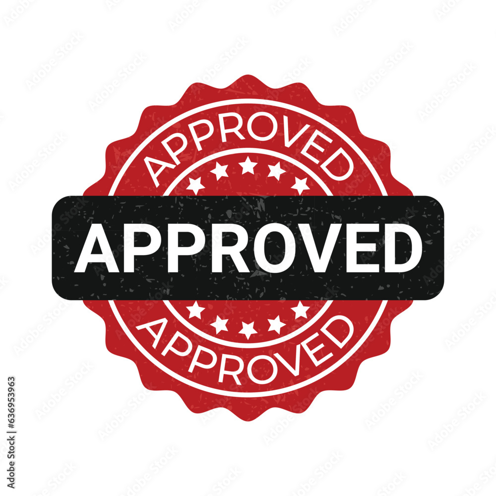 Approved Rubber Stamp, Approved Icon, Seal Of Approval, Tested And ...