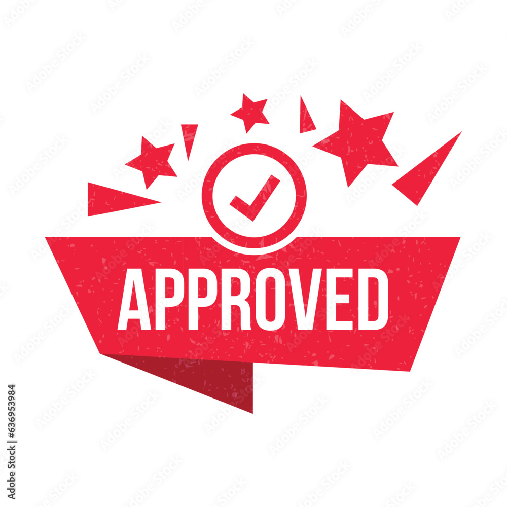 Approved Rubber Stamp, Approved Icon, Seal Of Approval, Tested And ...