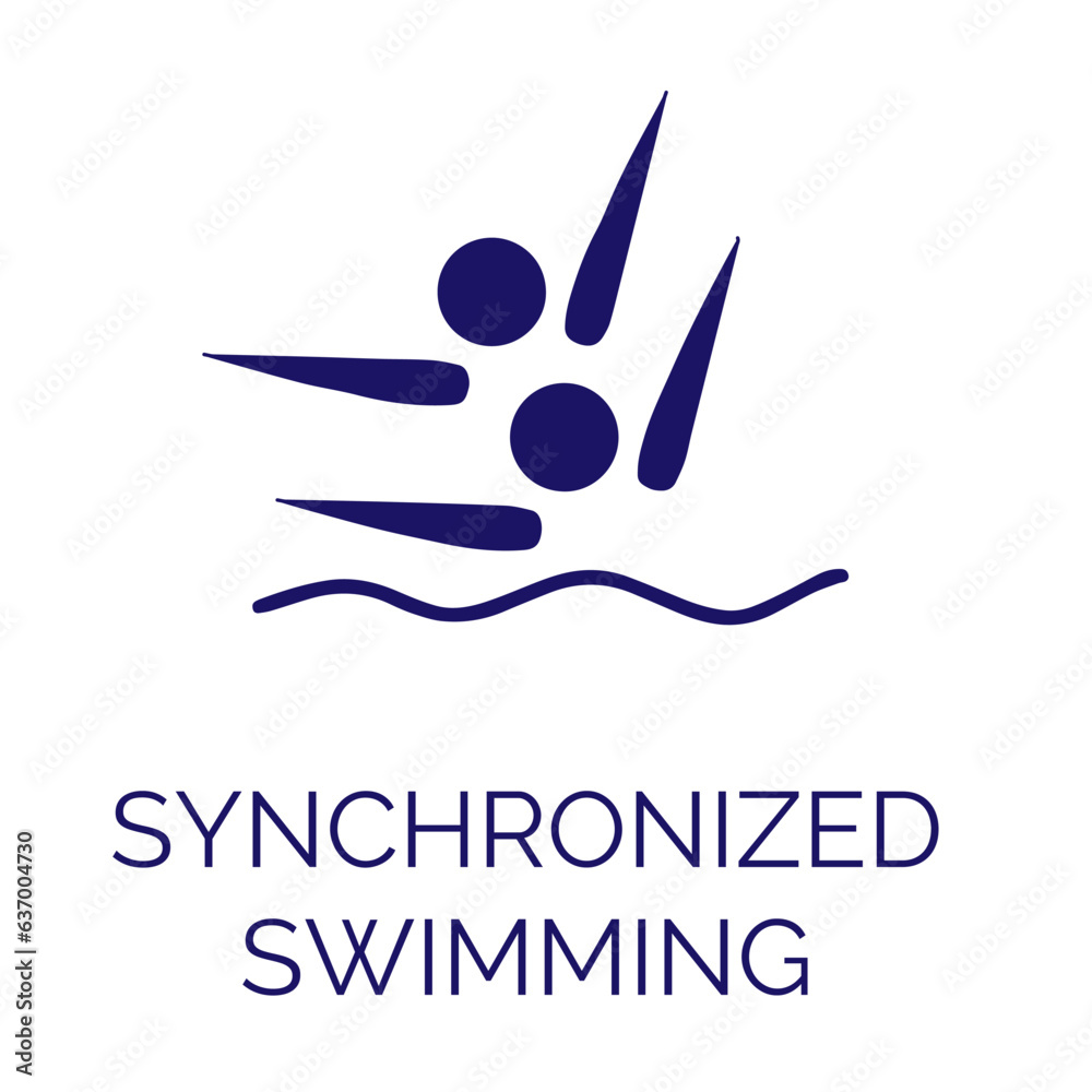 Summer sport icon. Vector isolated pictogram on white background with ...