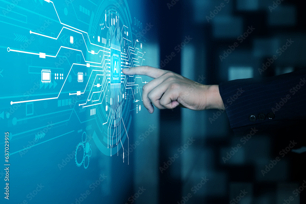 Artificial intelligence Technology Digital, technology access, Data ...