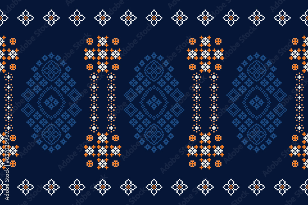 motif, pattern, ethnic, embroidery, cross stitch, background, cross ...