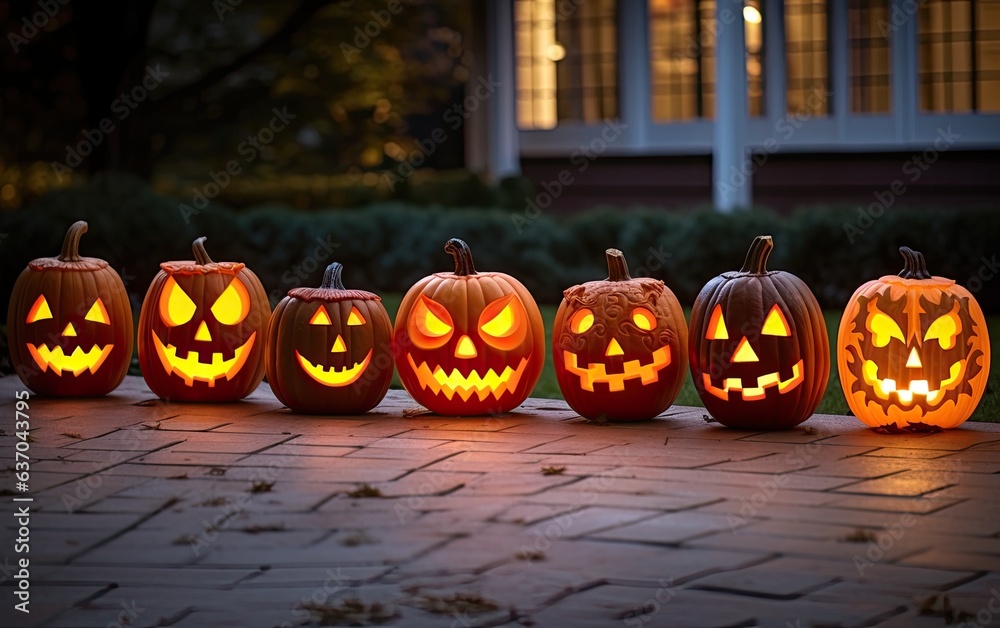 Scary jack o lantern store