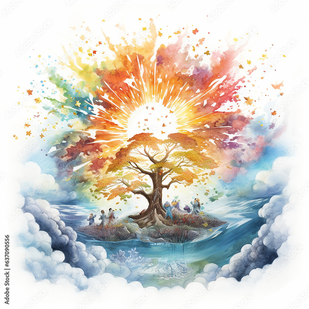 A Breathtaking Collection of Biblical Art Unveiling the Creation Story ...