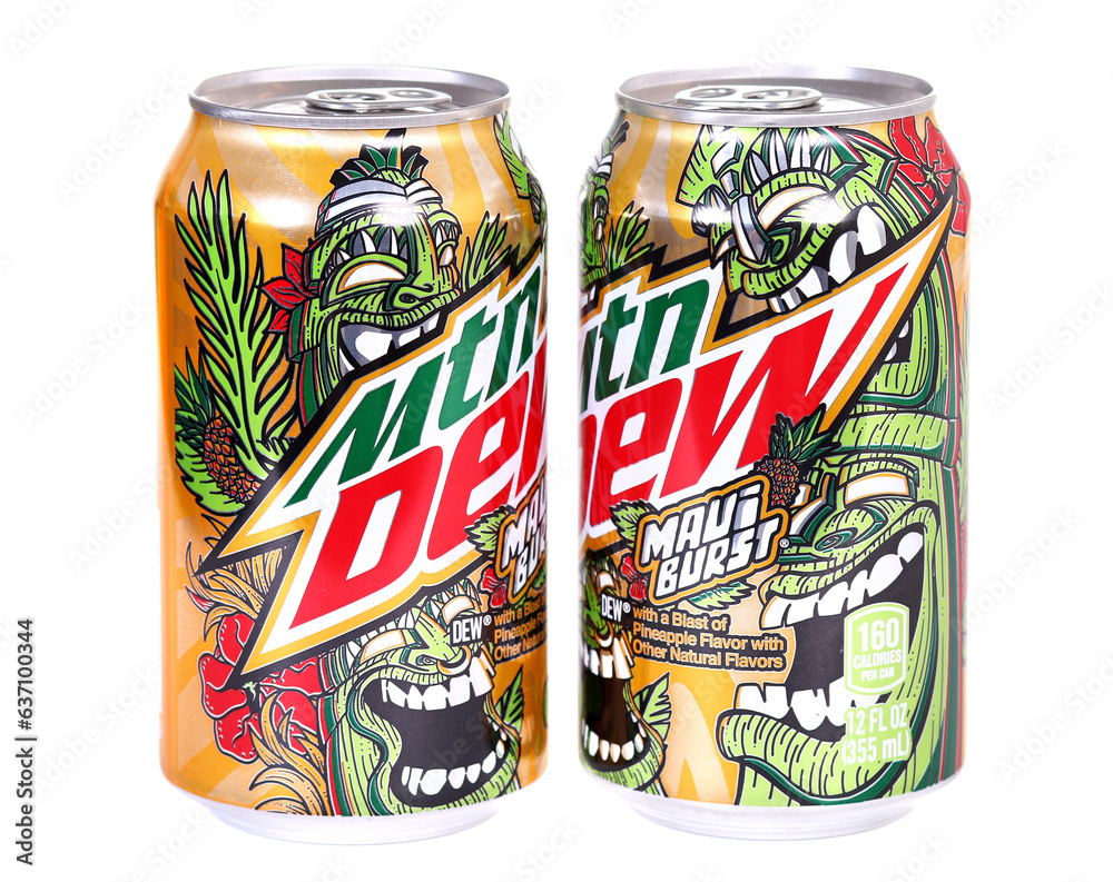 Mountain Dew Maui Burst Stock Photo | Adobe Stock