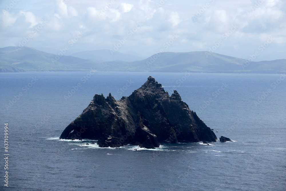 Poster Skellig Michael Monastery (Skellig Michael: Home of Luke ...