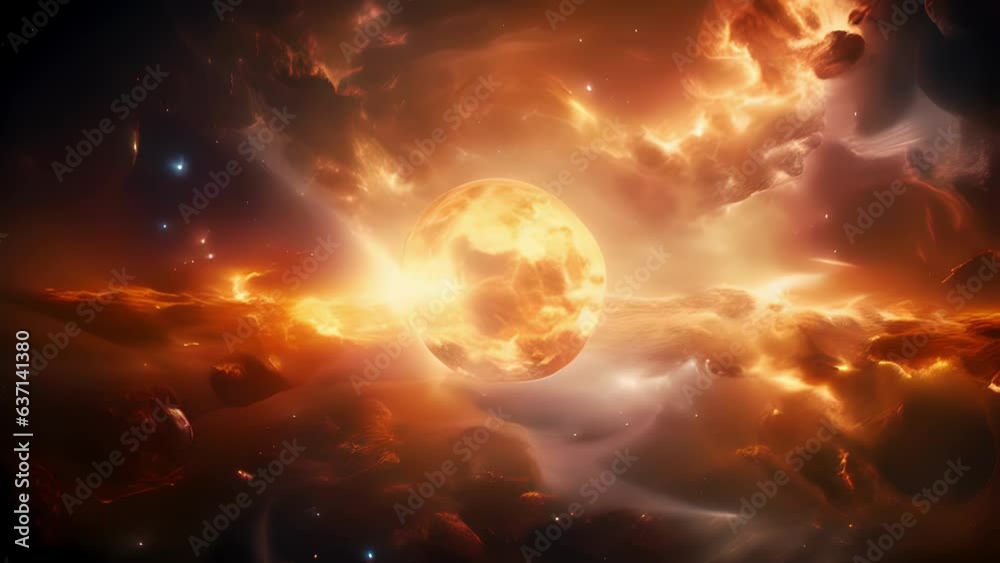 A beautiful Space Telescope photograph depicts a grand sweeping ...