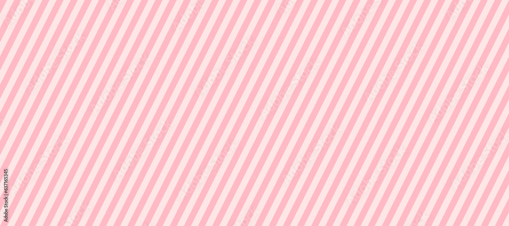 Candy color diagonal lines seamless pattern. Light pink stripes ...
