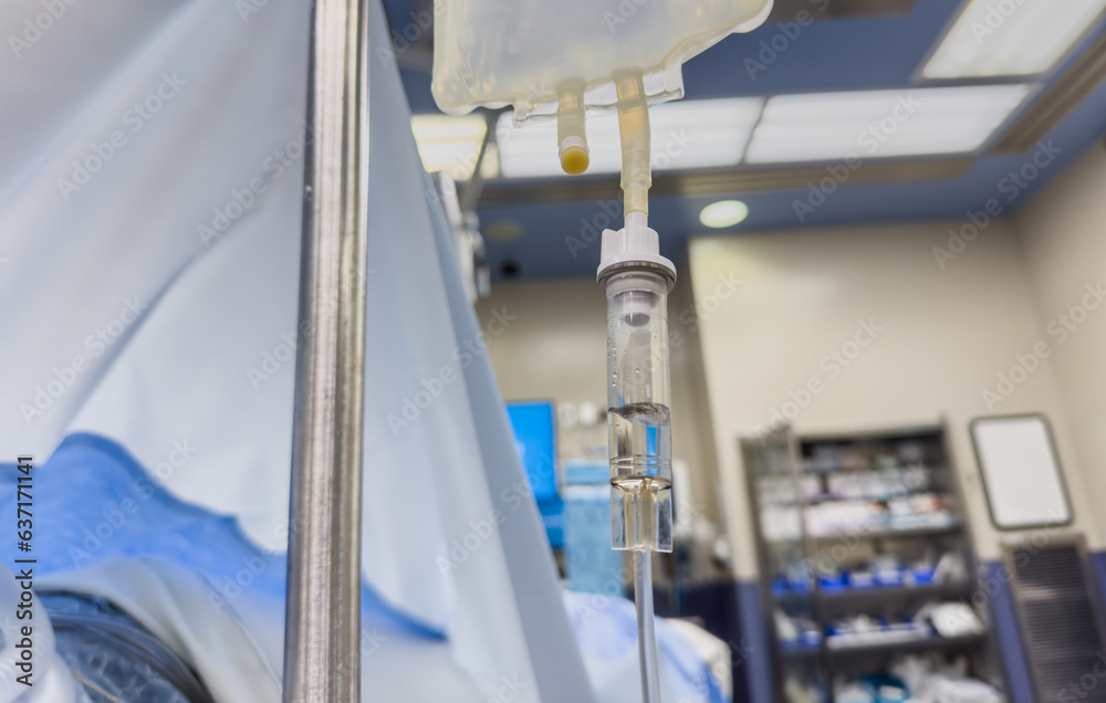 Hospital drugs - syringes, IV drips, anesthetics, narcotics like ...