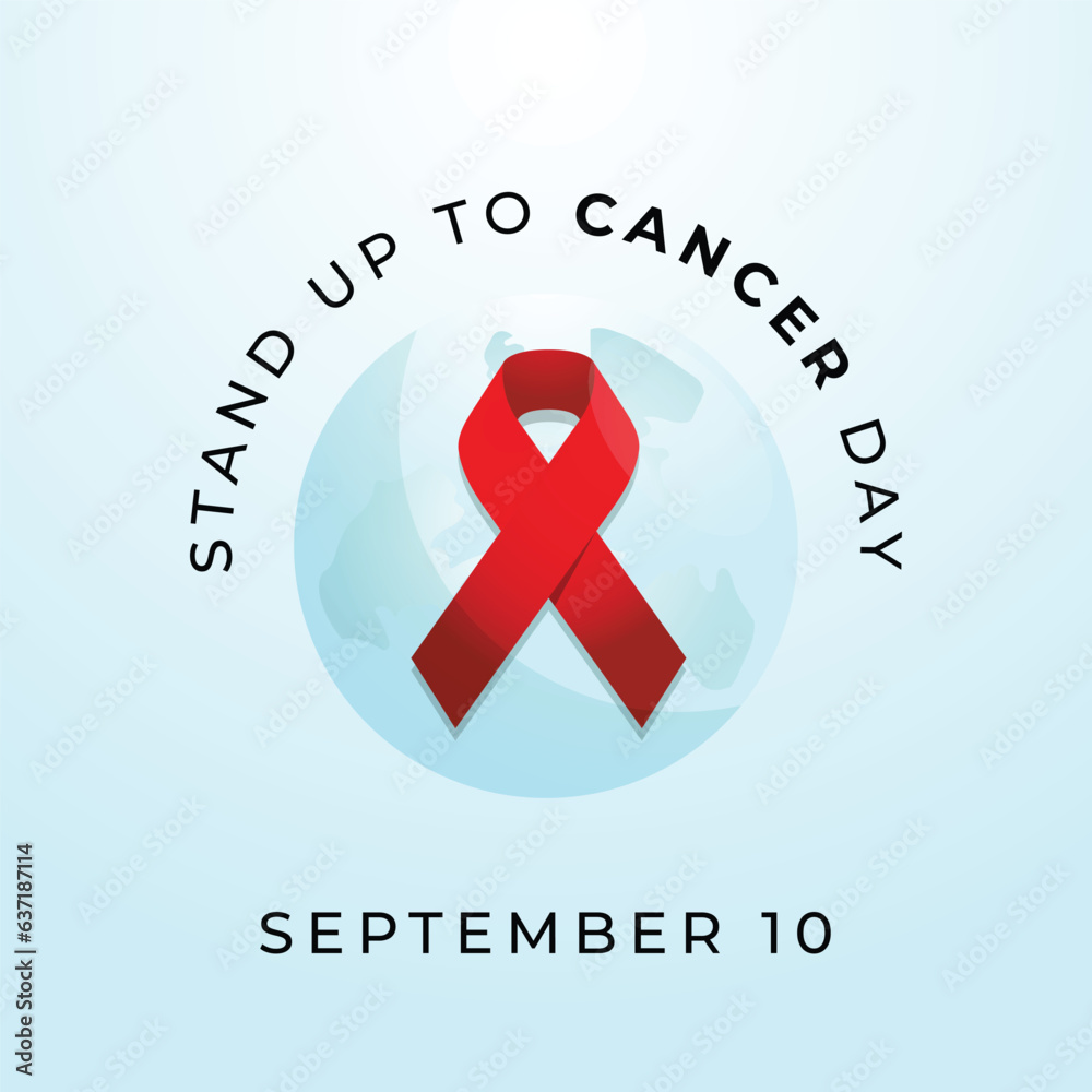 vector graphic of Stand Up To Cancer Day good for Stand Up To Cancer ...