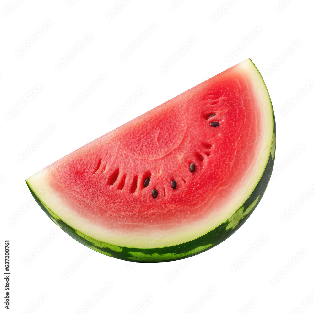 Watermelon isolated on transparent background with clipping path no ...