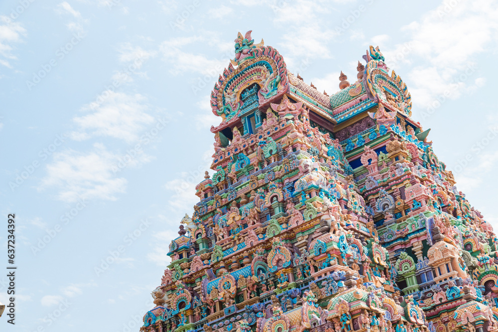 Sri Ranganatha Swamy Temple,Ranga Ranga Gopuram Tower Srirangam, a ...