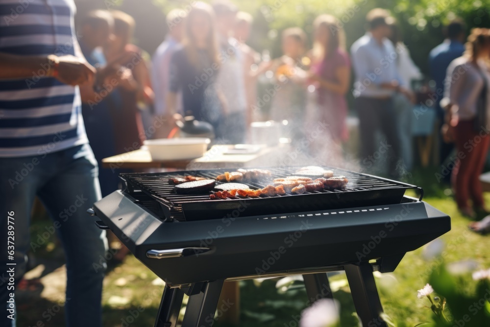 Tasty roasting meat beef steak BBQ grid grilling stripes ready for ...