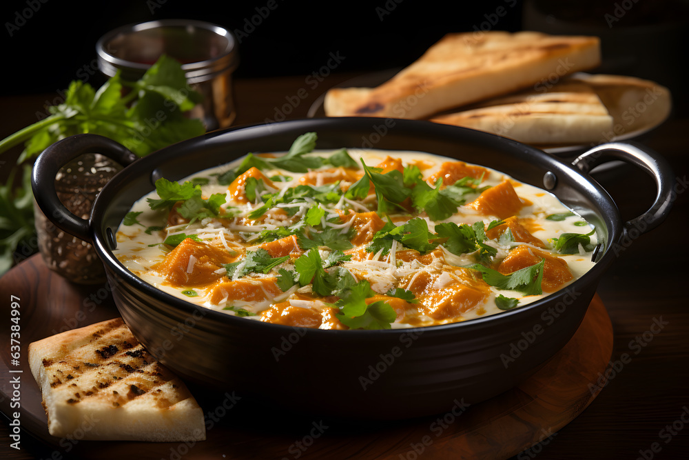 Indian Main Course Shahi Paneer Stock Photo | Adobe Stock