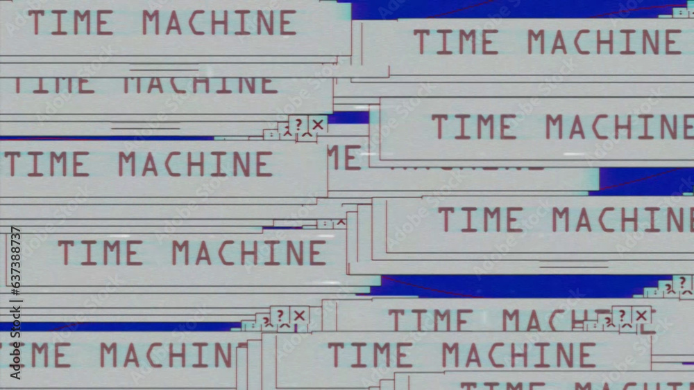 Time Machine Stock Template | Adobe Stock