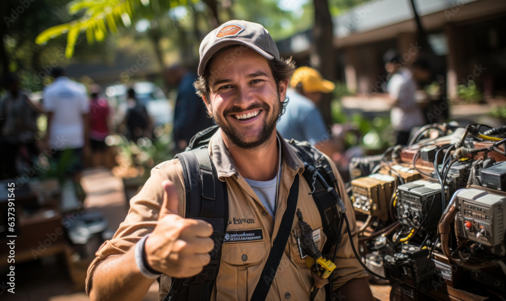 Reliable Air Conditioner Repairman: A Promise of Satisfaction: A photo ...